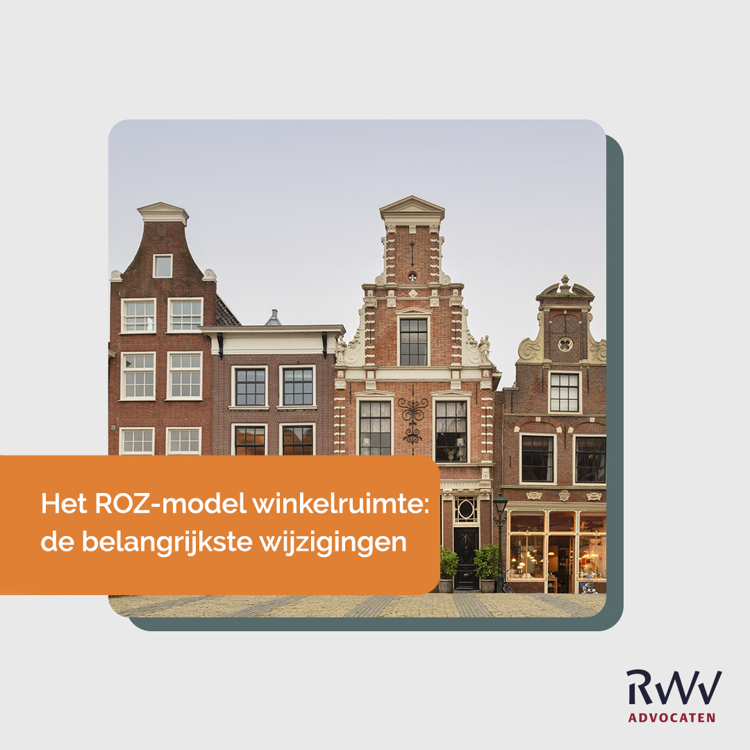 ROZ-model winkelruimte 2022 | RWV Advocaten