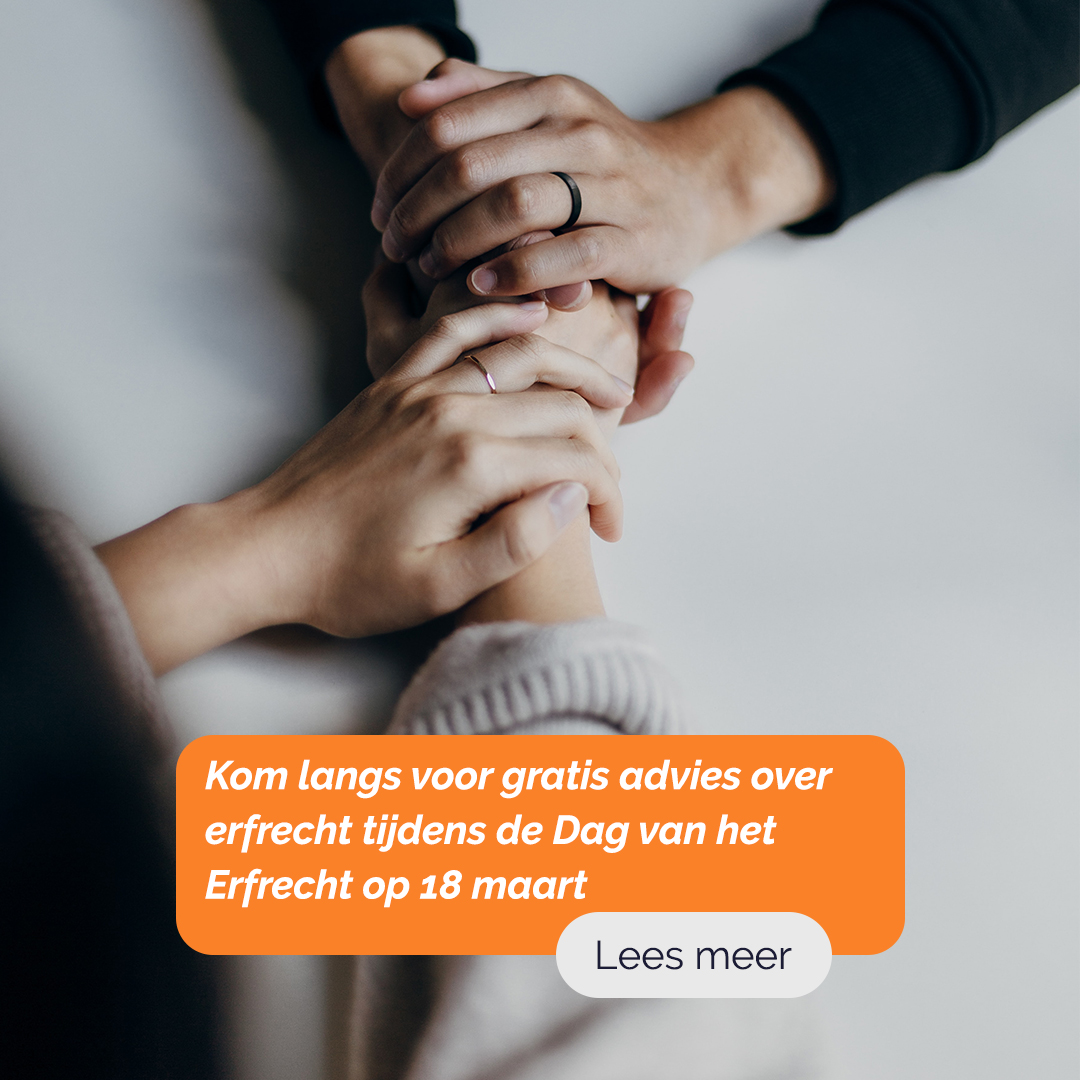 Dag van het Erfrecht |18 maart 2025 | Gratis advies erfrecht | RWV ...