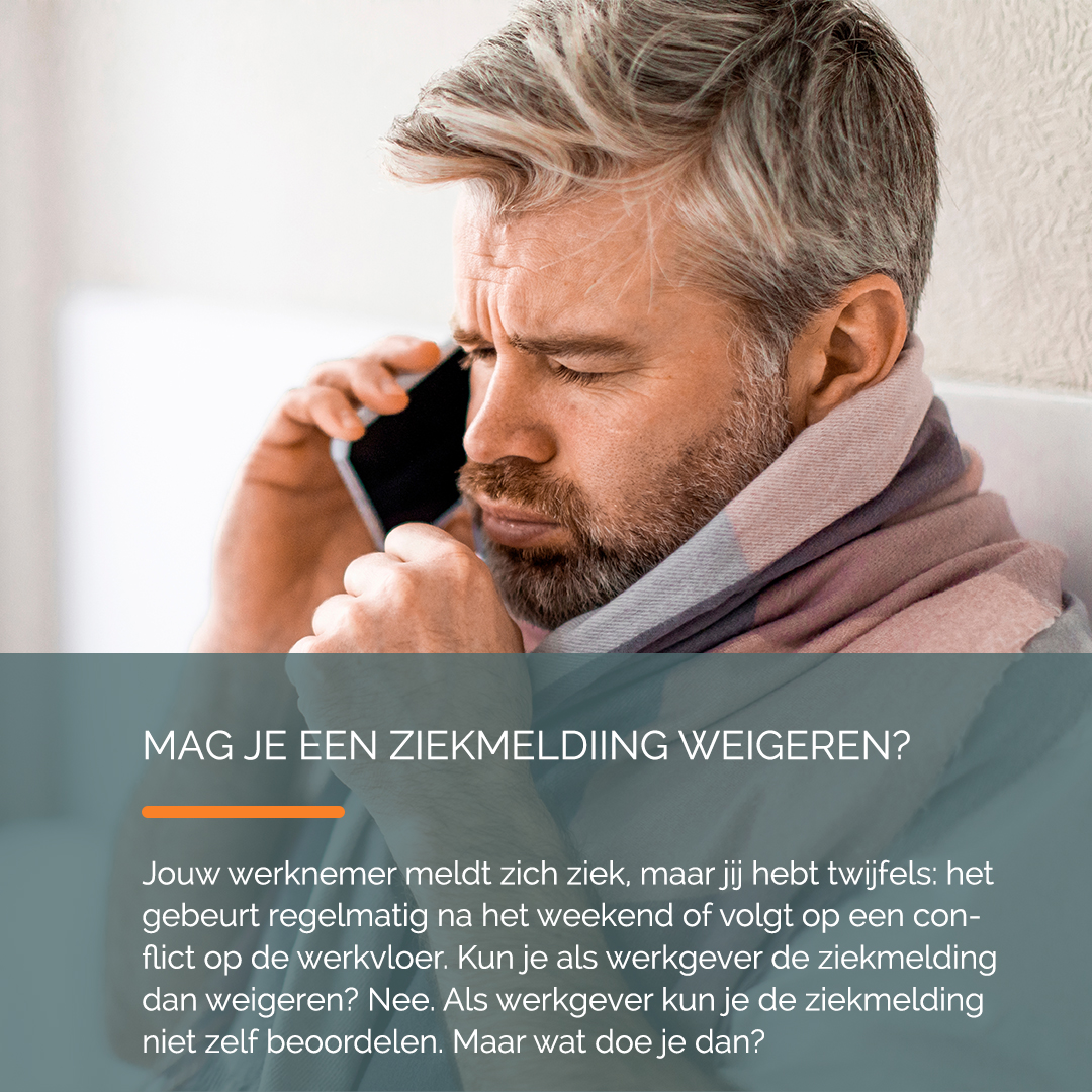 Als werkgever een ziekmelding van je werknemer weigeren | RWV Advocaten